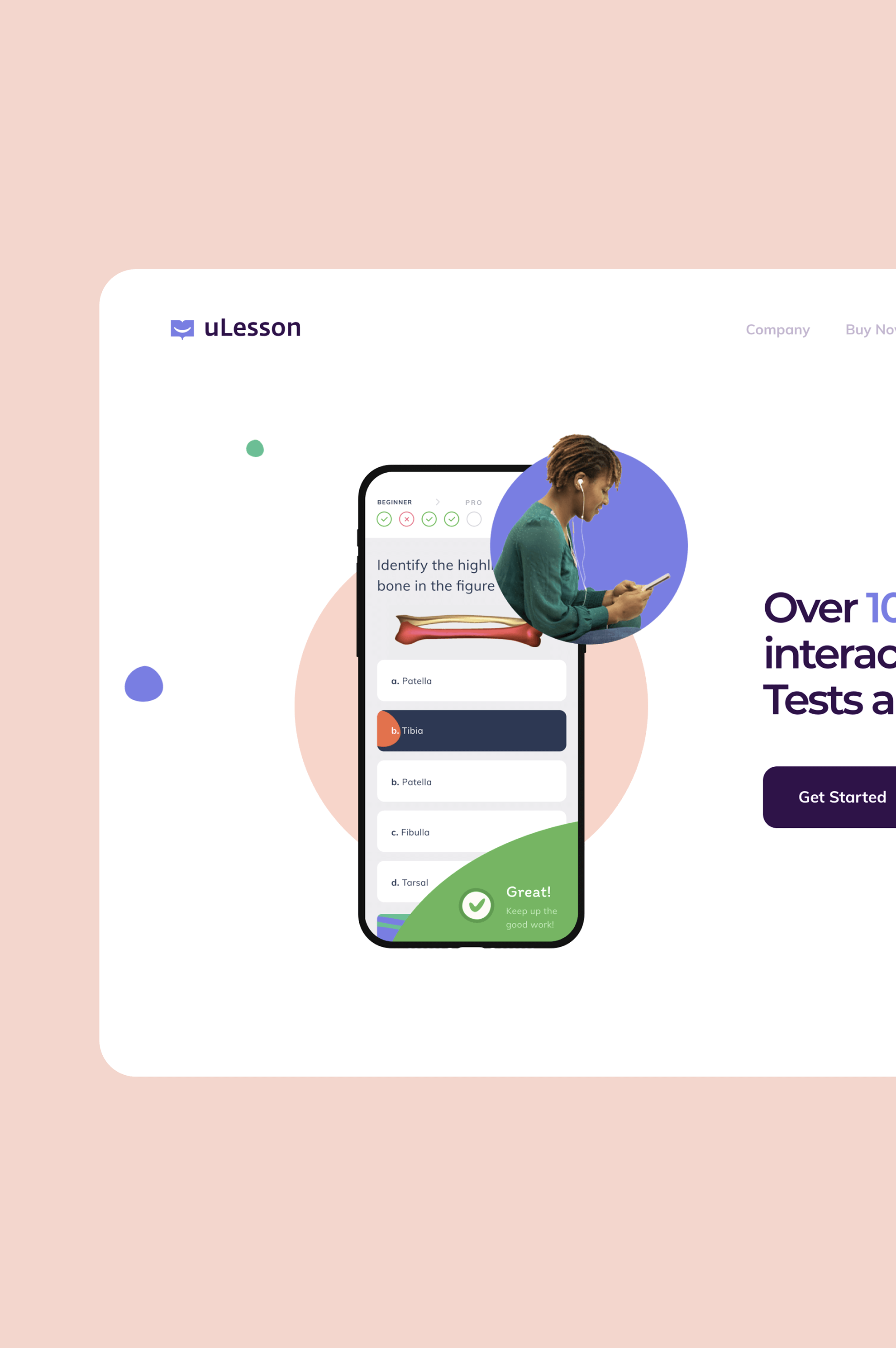 uLesson | Cuberto Projects